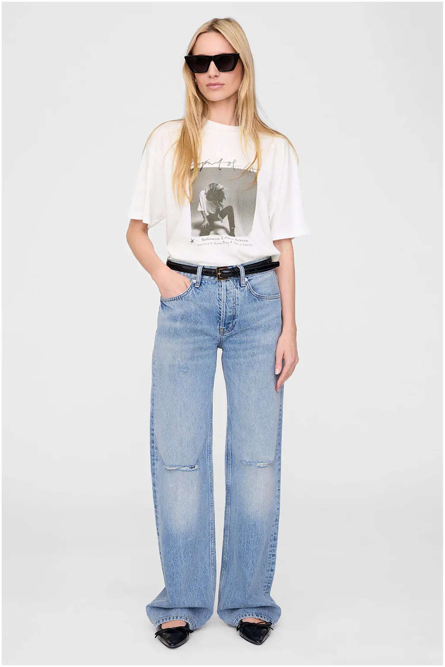 A-08-11305 BLUSER IVORY fra ANINE BING.