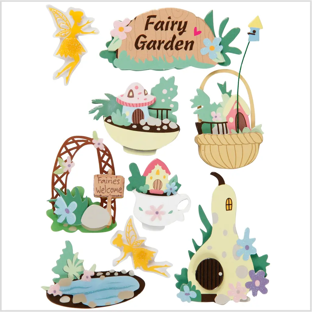 3D stickers fe-have højde 32-64 mm bredde 30-55 mm tykkelse 7 mm | 9 ...