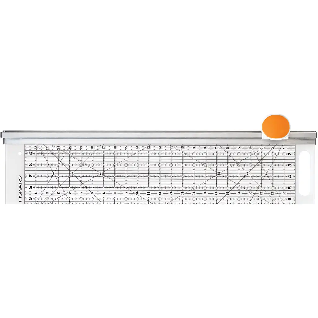 Combo Rotary Cutter & Ruler Fiskars | Længde 62 cm Bredde 15,5 cm - Køb ...