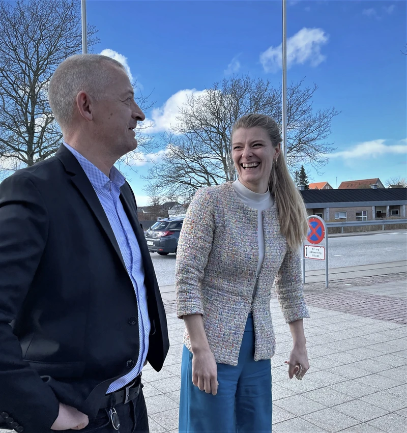 Beskæftigelsesministeren kom forbi