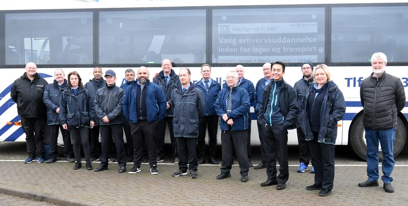 Tillykke til de nyuddannede buschauffører fra KEOLIS