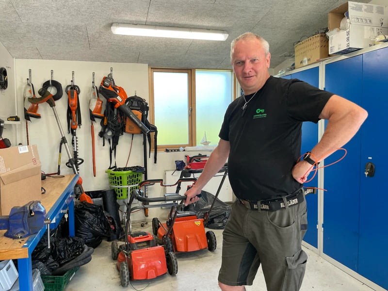 Karsten trives i fars fodspor