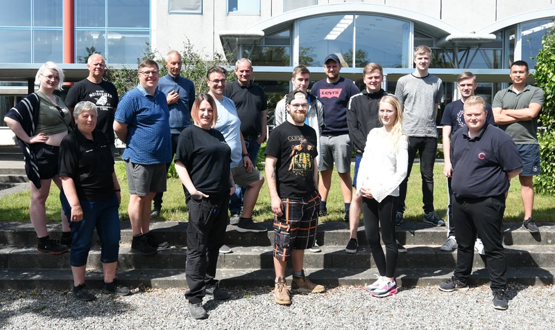 Tillykke til de nyuddannede lageroperatører samt lager- og transportoperatør