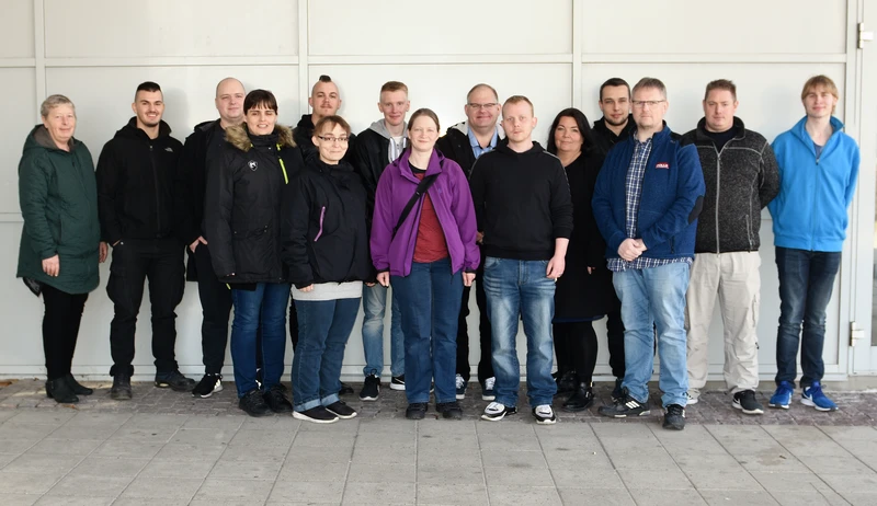 Tillykke til de nyuddannede lageroperatører