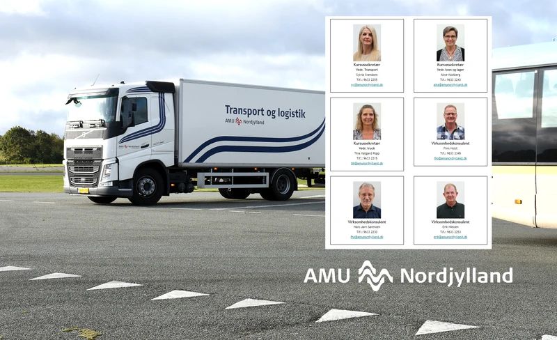 Vi åbner igen op for Transport-kurser rettet mod erhvervsmæssig transport af gods eller personer