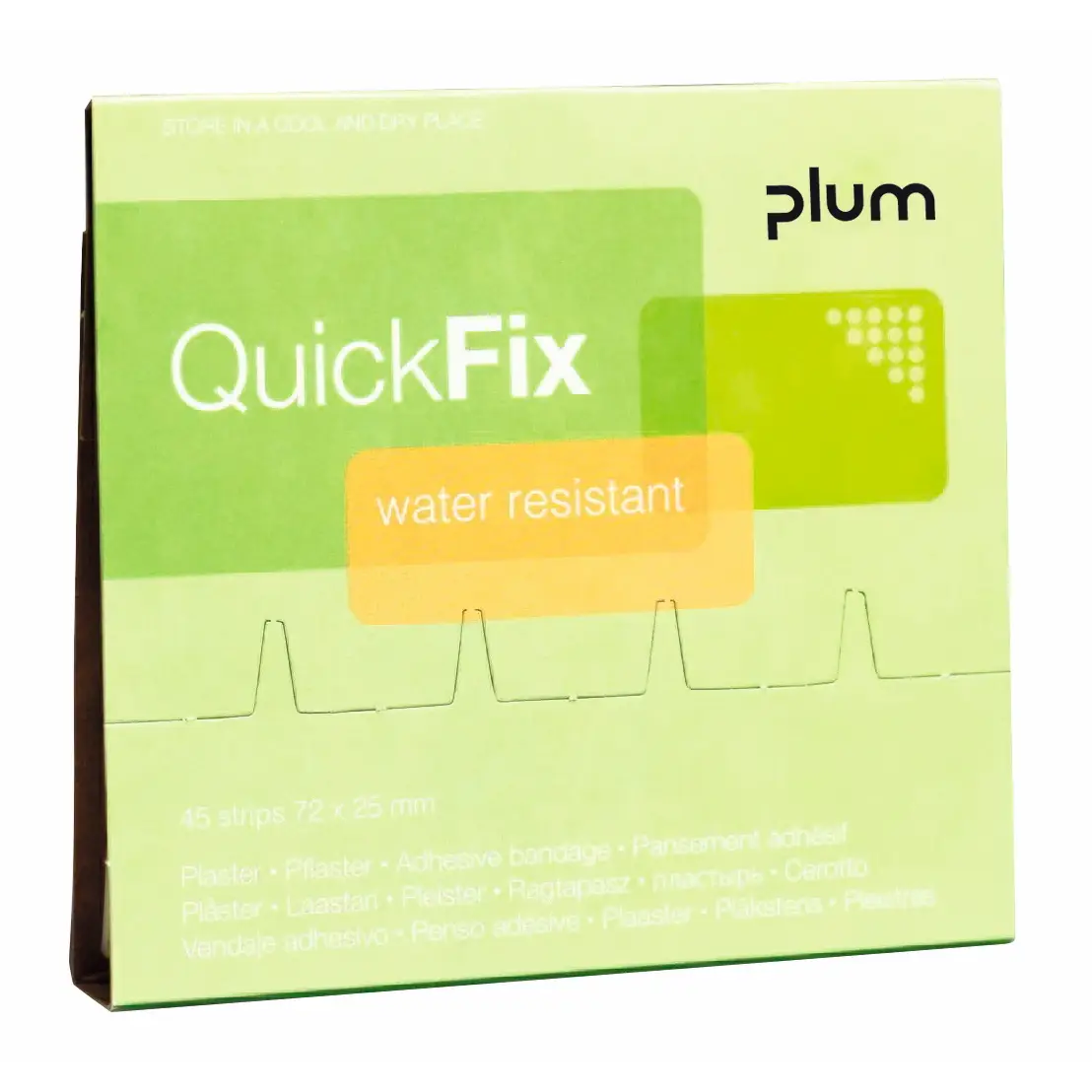 Plaster refill Water Resistant 45stk Quick Fix - 270 plastre - Køb ...