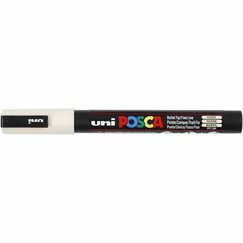 Posca PC-3M Ivory elegant og alsidig markeringspen