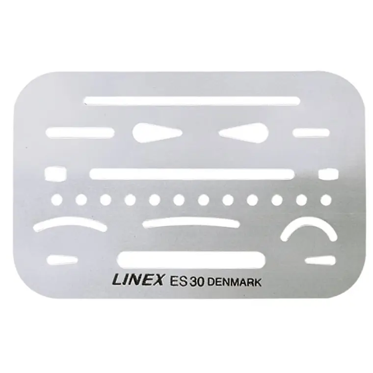 Linex ES-30 Erasing shield - Køb minimum 25 stk. - Køb billigt på ...