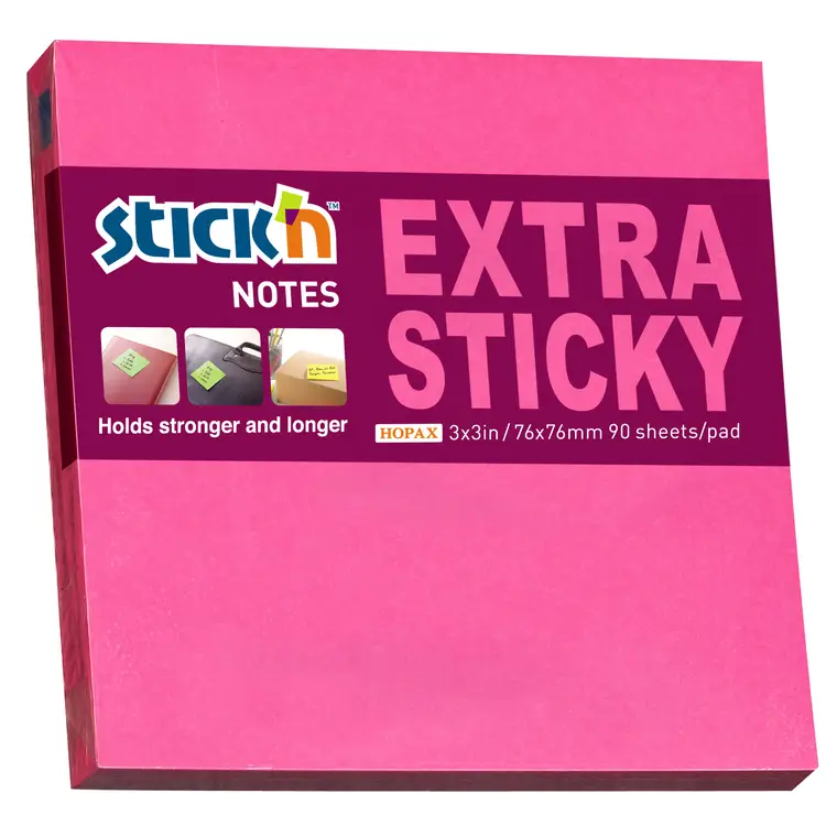 Sticky notes - Billig sticknote i mange størrelser og farver