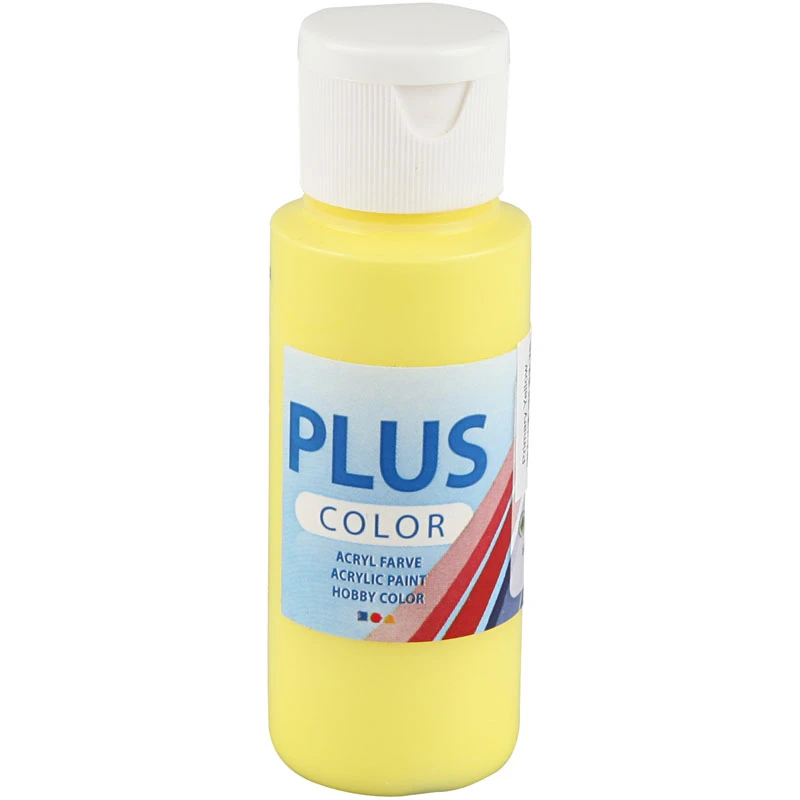 Plus Color hobbymaling black - 60 ml - Køb billigt på Grafical.dk