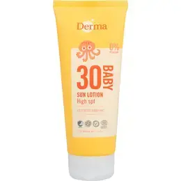 Sollotion, Derma Sun Eco Baby, 200 ml, SPF 30, fysisk solfilter - Køb ...