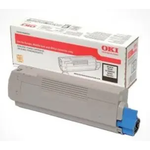OKI C612, Lasertoner, Sort, 8000 sider - Køb billigt på Grafical.dk