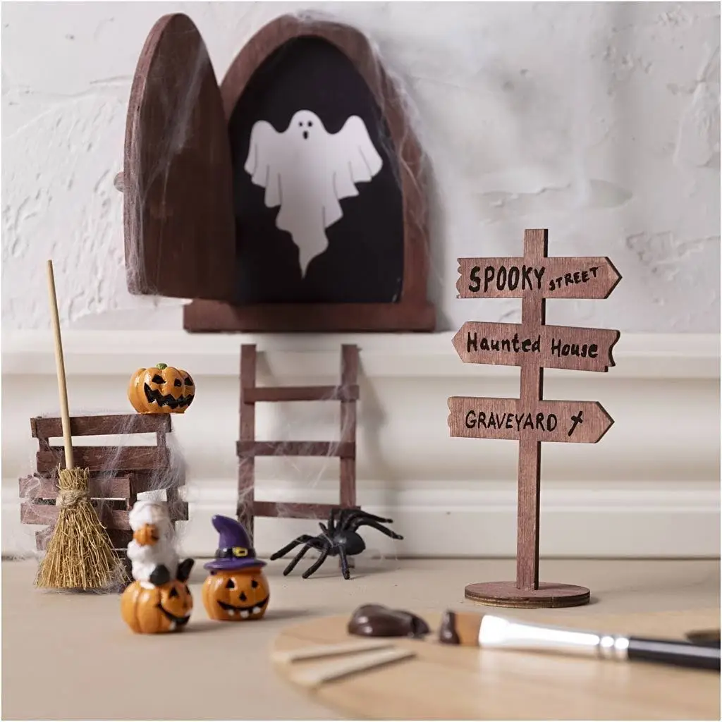 DIY Kit Halloween dør » Køb billigt på Grafical.dk