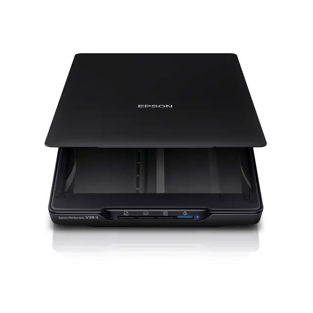 Scanner - Epson Perfection V39II - 4800 dpi - USB - Sort - Køb billigt ...