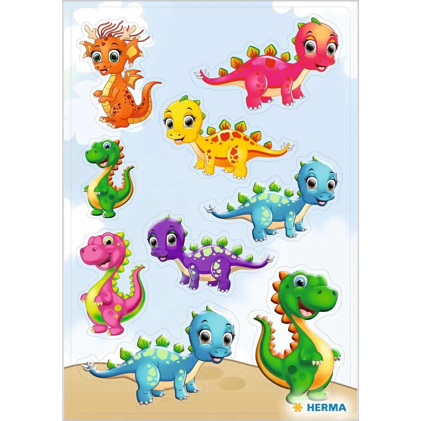 Klistermærker til børn Herma stickers Magic baby dinos foil (1) - Køb ...