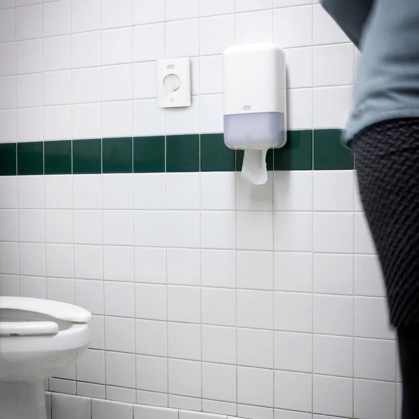 Hygiejneposeholder Tork 566000 Ladybin B5 - hvid - Køb billigt på ...