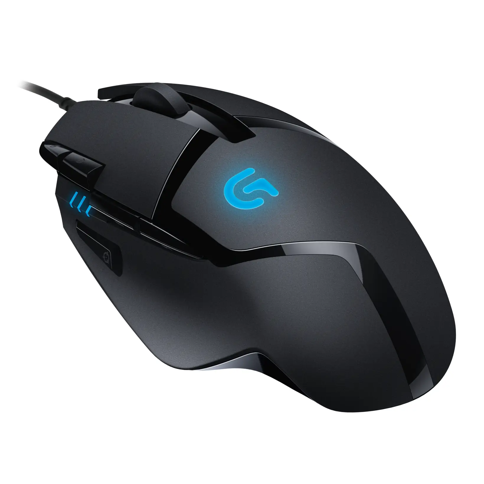 Logitech mus G402 Hyperion Fury FPS Gaming Mouse, Black - Køb billigt ...