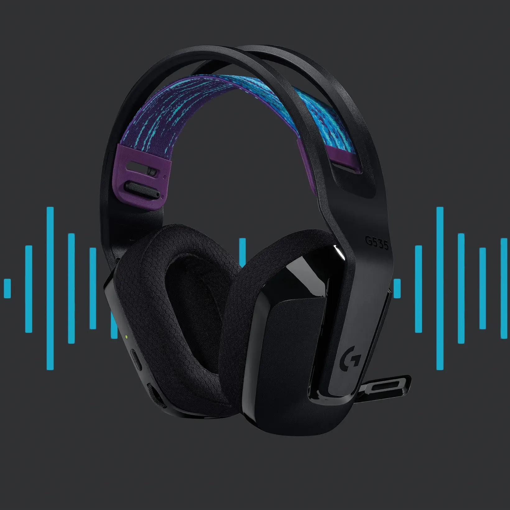 Logitech G535 Wireless Gaming Headset - Sort - Køb billigt på Grafical.dk