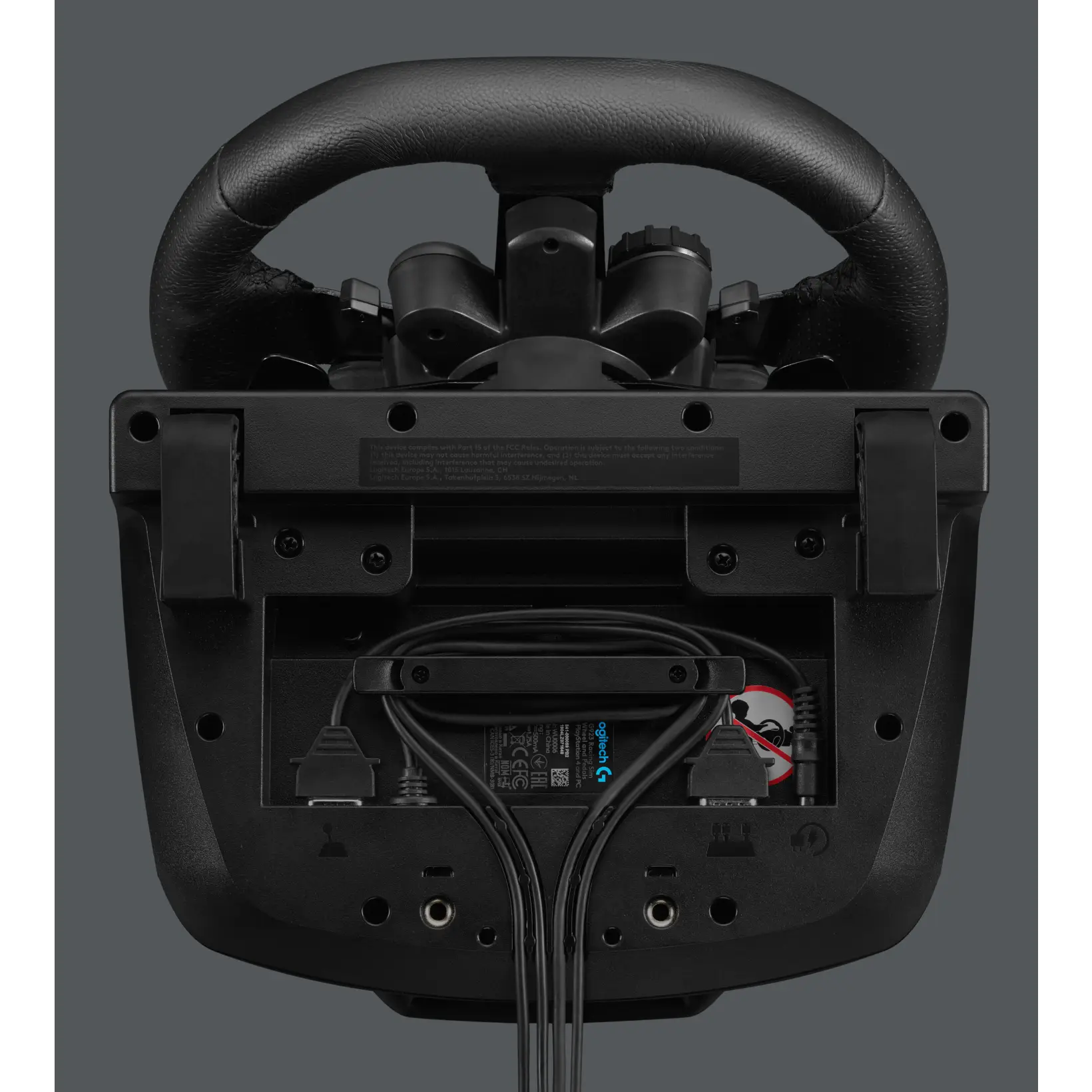 Rat og pedaler til pc Logitech G923 TRUEFORCE Racing Wheel (PS5/PS4/PC ...