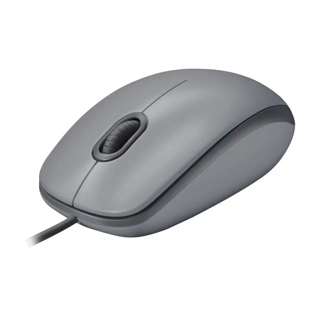 Logitech M110 Silent Mus - Mid Gray - Køb billigt på Grafical.dk