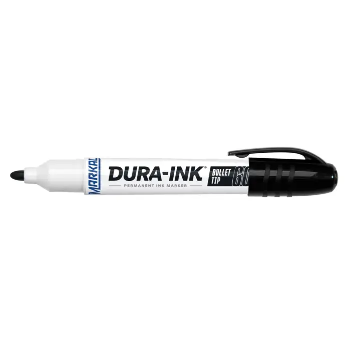 Industri tusch Markal Dura Ink Bullet Tip 60 Black - Køb billigt på ...