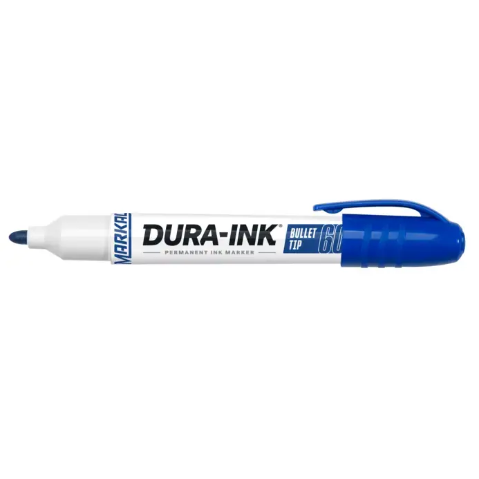 Industri tusch Markal Dura Ink Bullet Tip 60 Blue - Køb billigt på ...