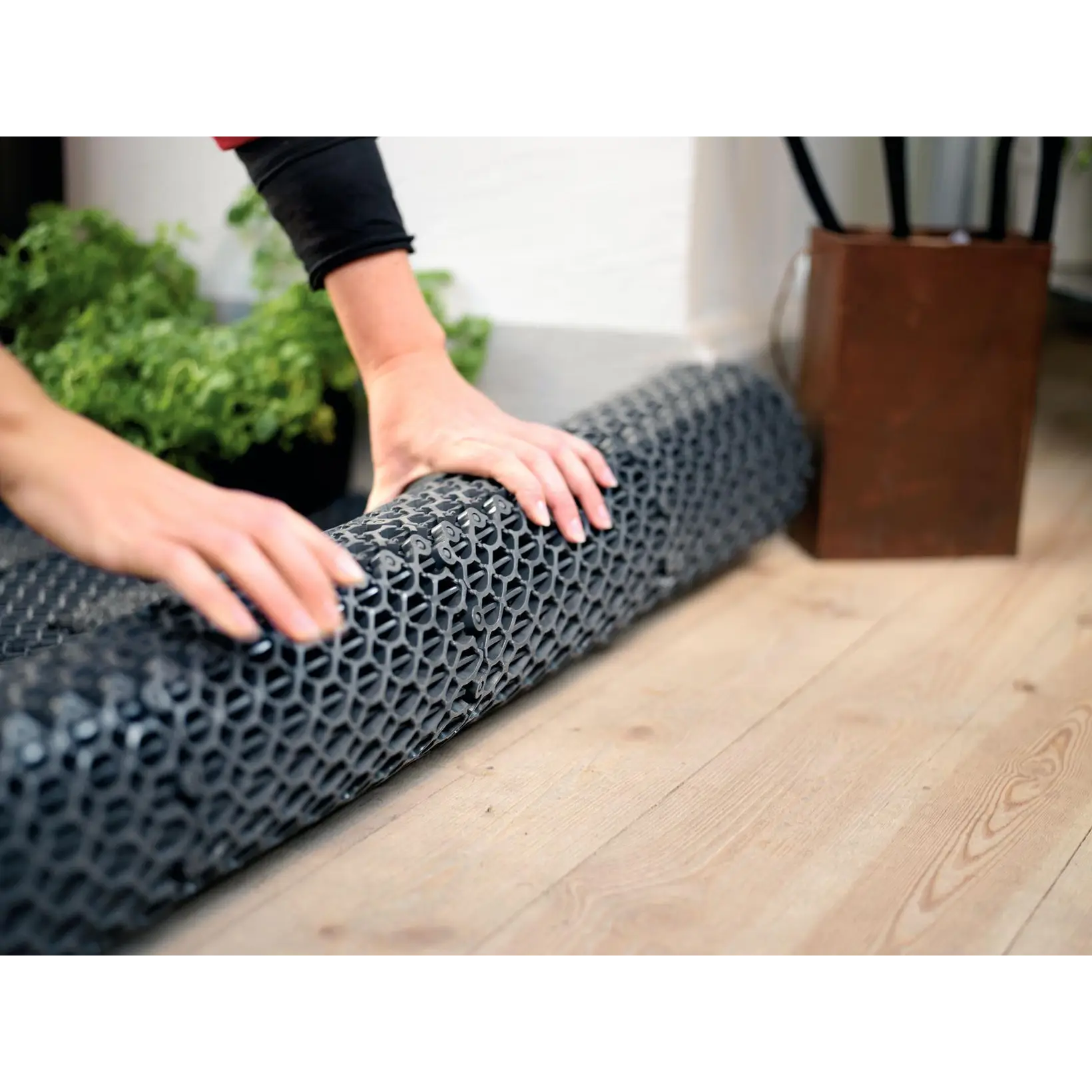 Modulmåtte Vileda V-Mat Standard 250x250x14mm antracit nitril vinyl ...