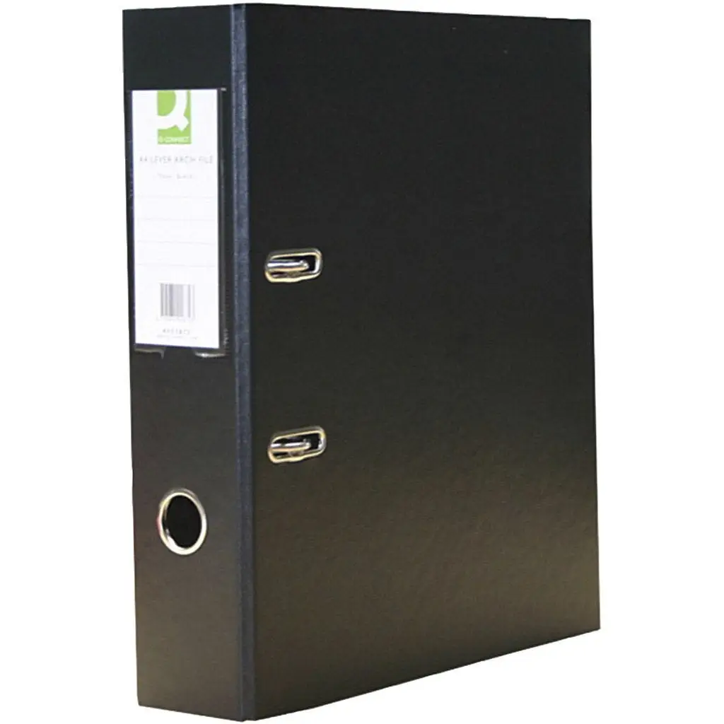 Ringbind sort A4 str 75 mm 1 stk - Køb billigt på Grafical.dk