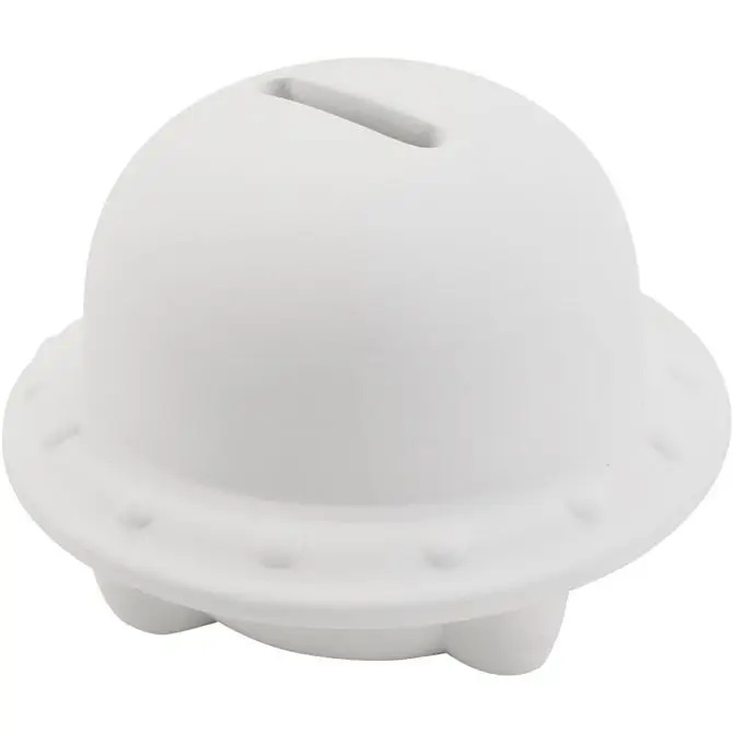 Sparegris ufo 9x9x8cm - 6 stk - Køb billigt på Grafical.dk