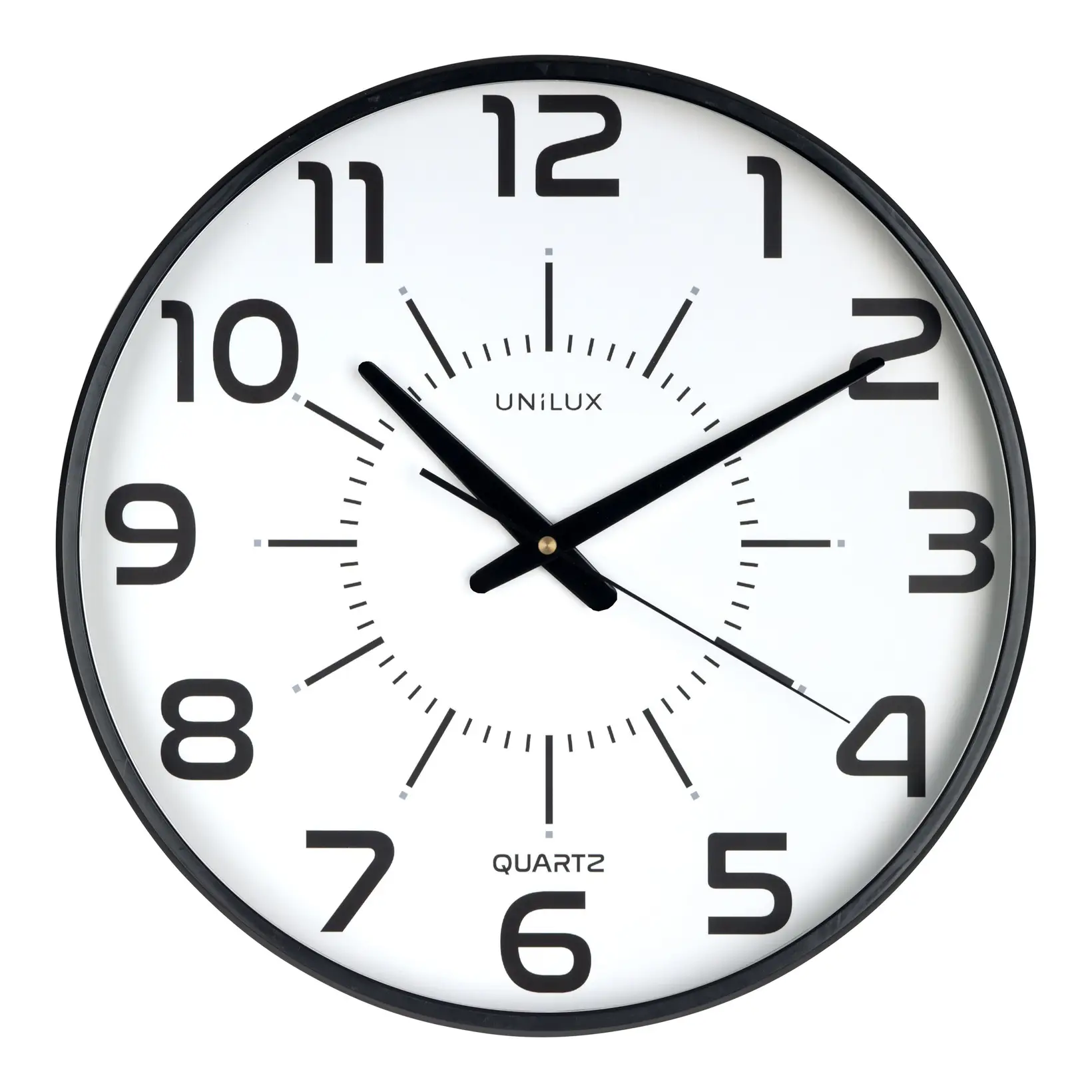 Vægur Unilux Clock Maxi Pop, Incl battery, Black - Køb billigt på ...