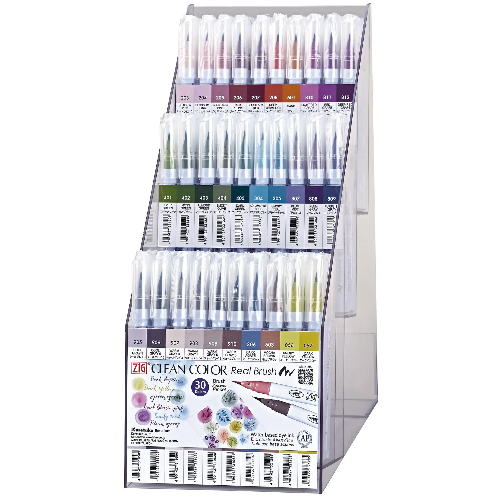 ZIG CLEAN COLOR Real Brush 120B Display - Køb billigt på Grafical.dk