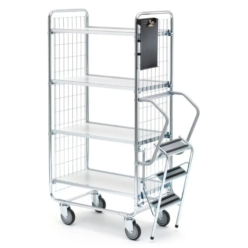 Vogn 4 hylder 1585x460x1020 mm » Køb billigt på Grafical.dk