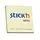 Notes Stick"N gul 76x76mm 100blade