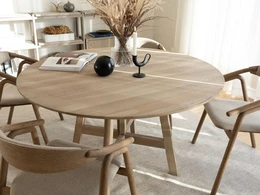 Optic sofabord rundt fra Kristensen & Kristensen