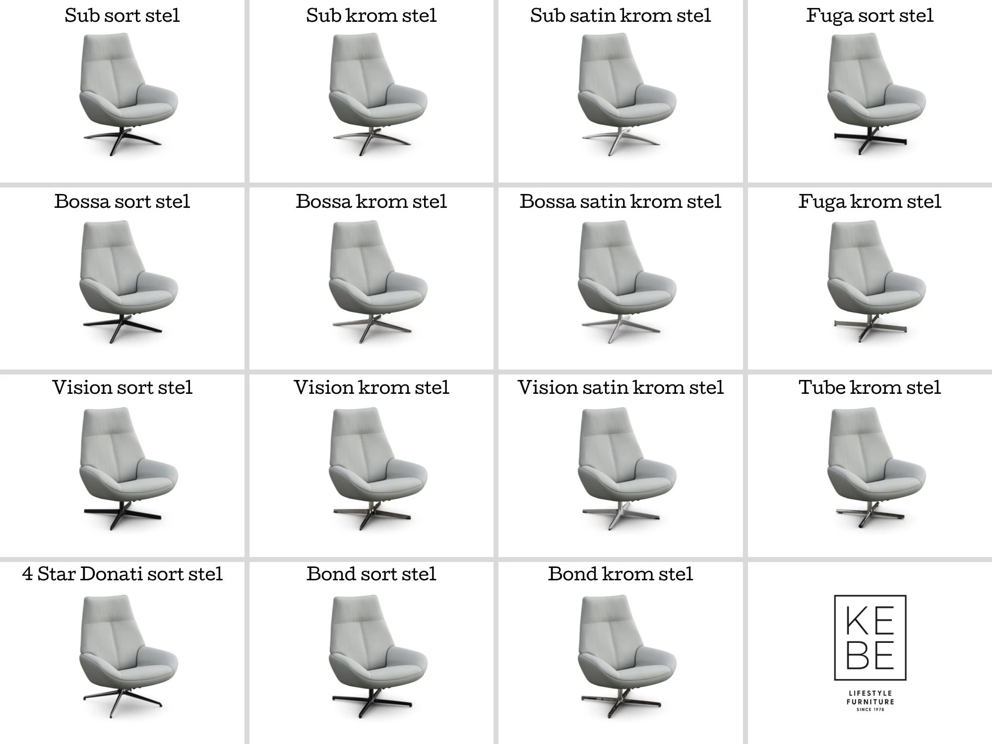 Nu på TILBUD - Kebe Alberto lænestol - bolighuset.dk