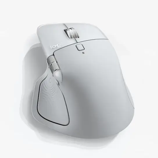 Logitech LOGITECH MX Master 4 Performance Wireless Mouse MAC Silver ...
