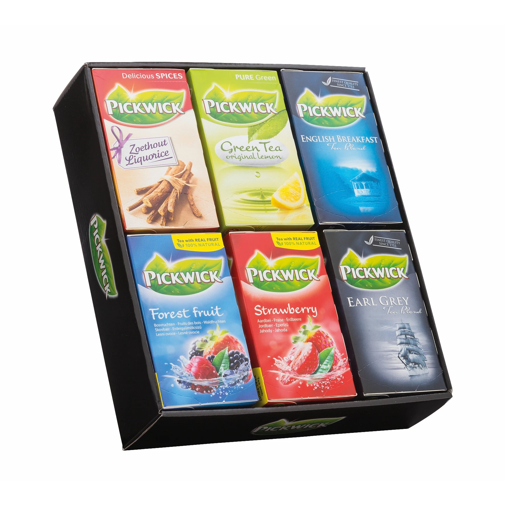 Pickwick te Top 6 - 20 breve i en æske - 6 æske i en pakke - Køb ...