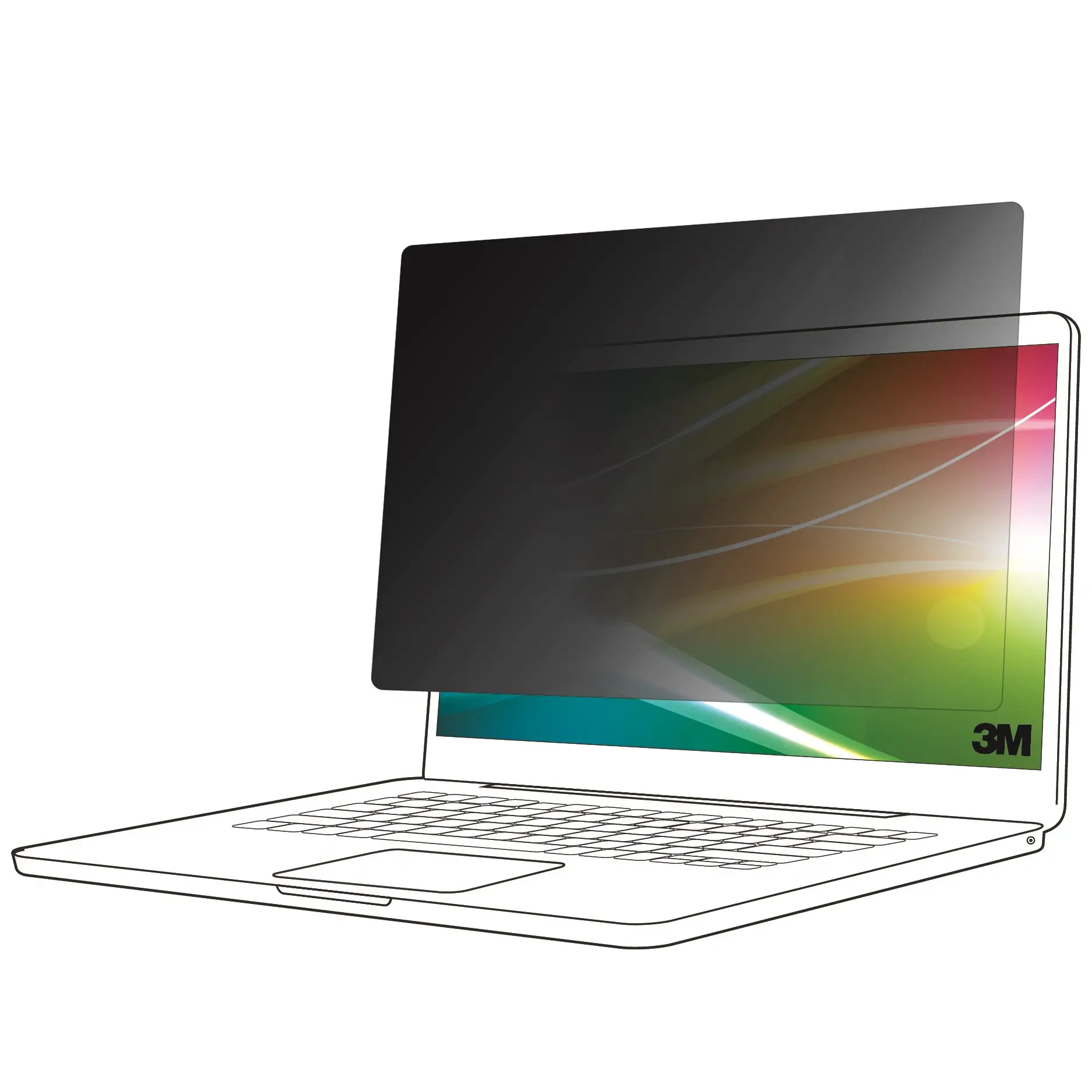 3M Bright Screen Privacy Filter til MacBook Air 13" (2018 og nyere ...