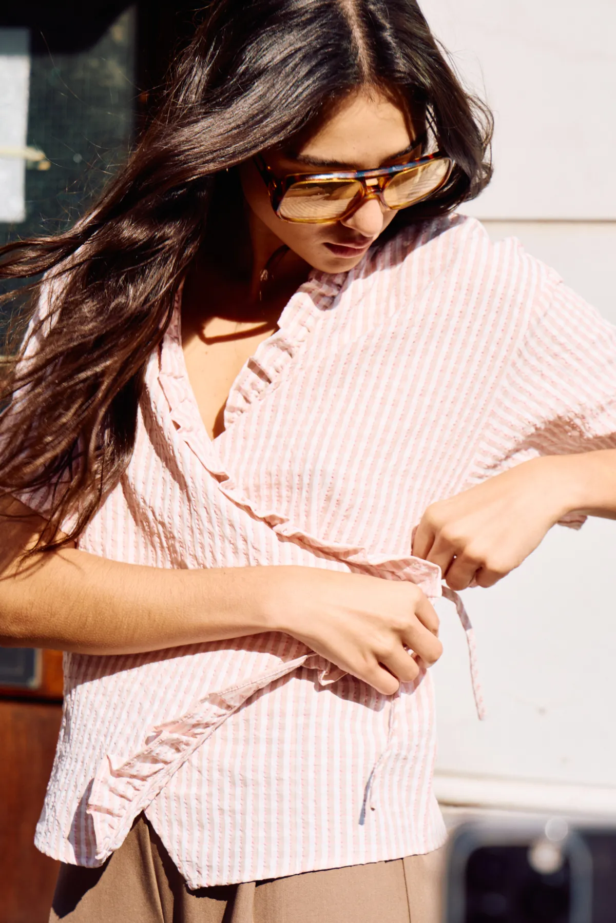 20123765 BLUSER Pink Nectar fra Ichi.