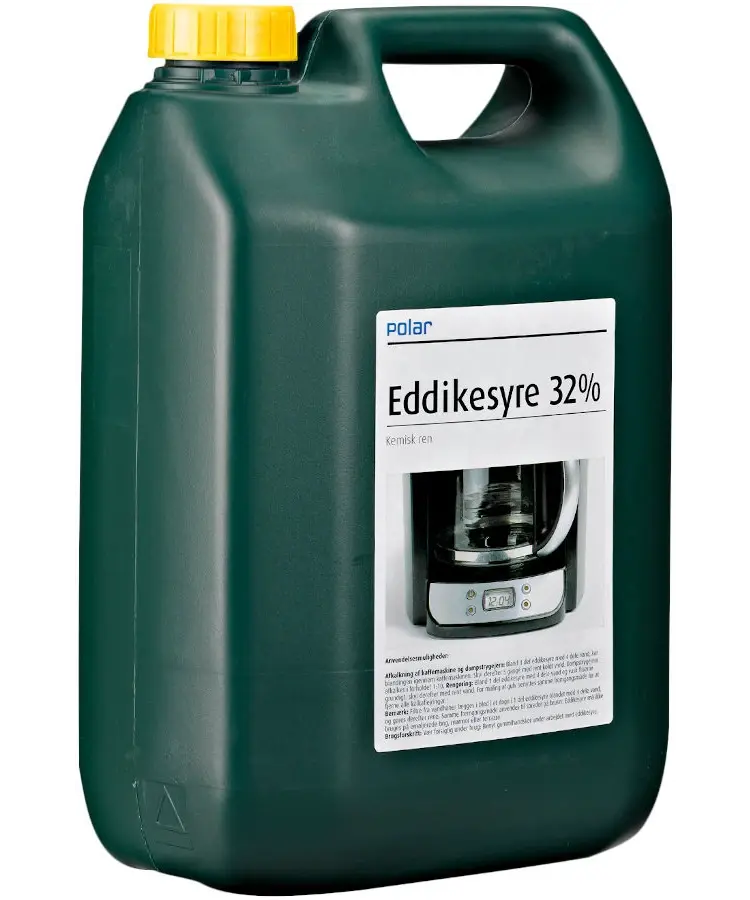 Polar eddikesyre 32% 5 Liters dunk