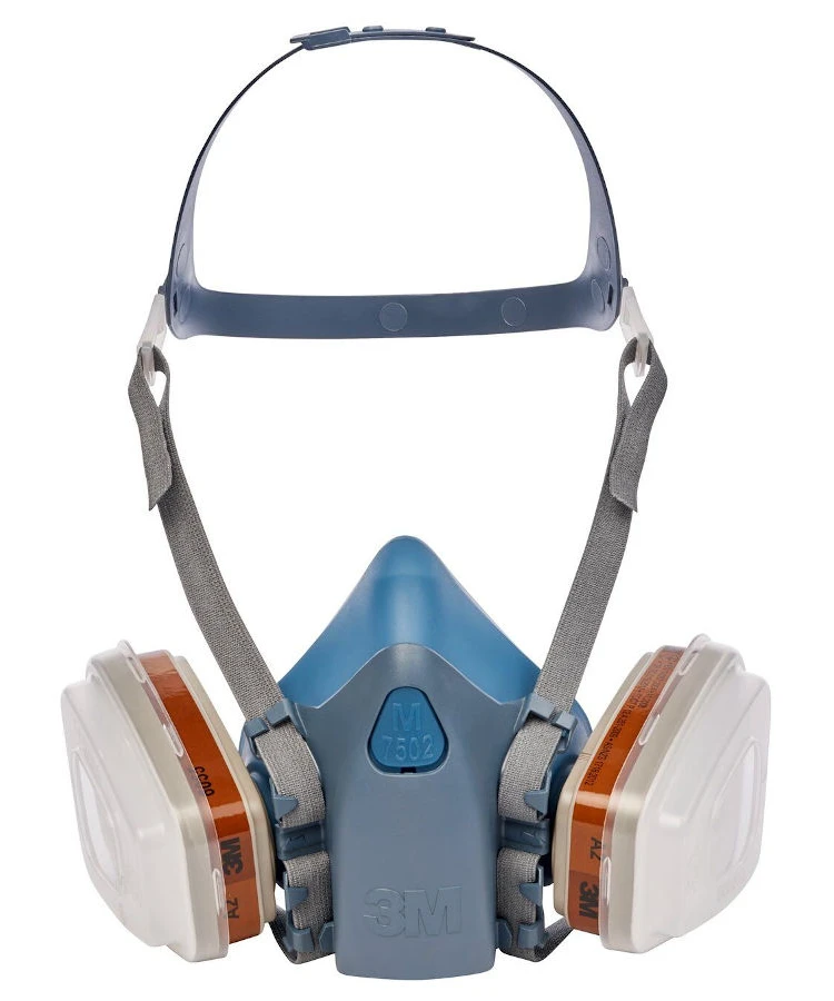 3M 7523M startsæt m/ 7500 halvmaske str. M og A2 + P3 filtre