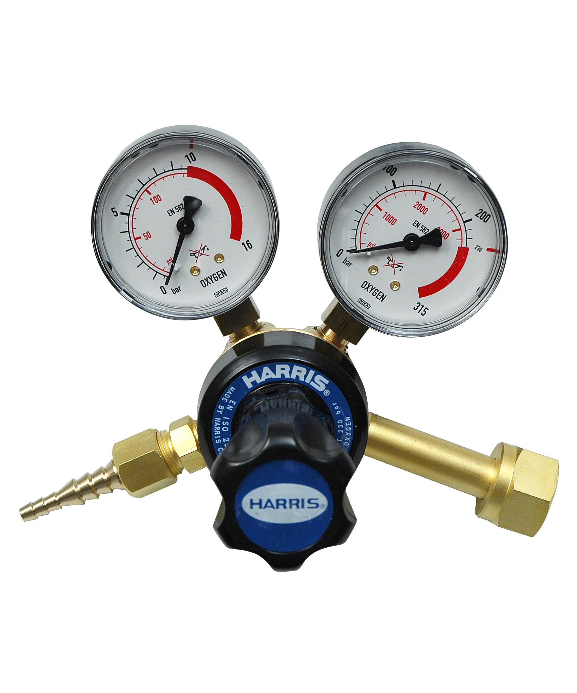 Harris 801 reduktionsventil - oxygen