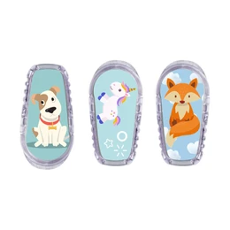 Klistermærker til din Dexcom G6 med dyremotiv | Køb på mitliv.dk