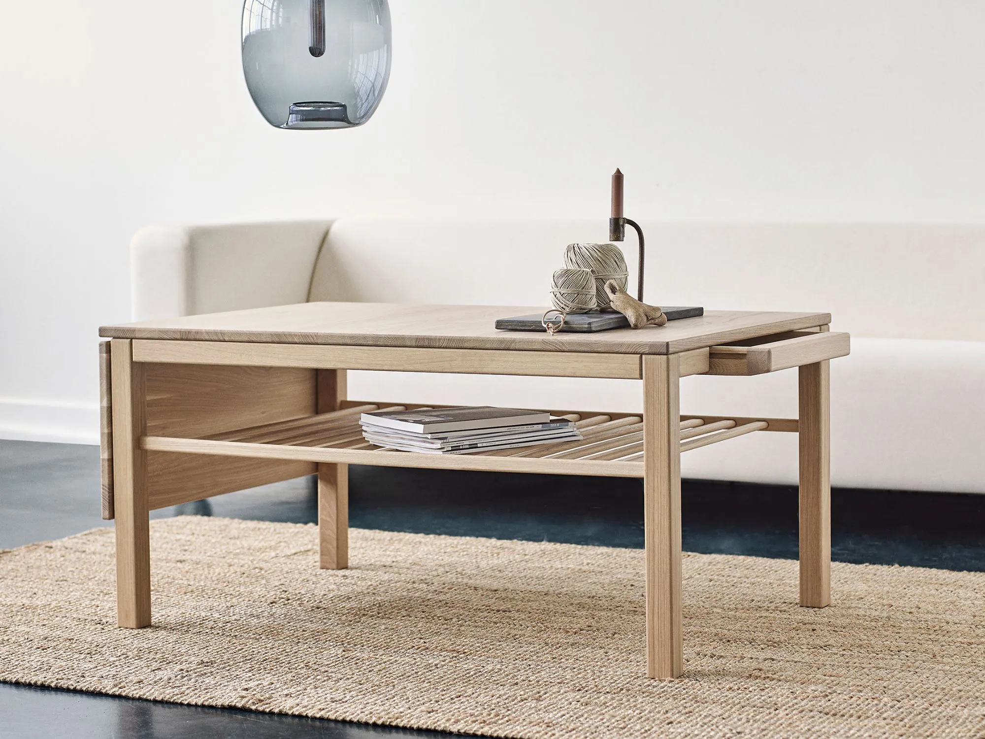 Haslev Kakkelbord 3661 sofabord- Prisgaranti - Fri fragt - bolighuset.dk