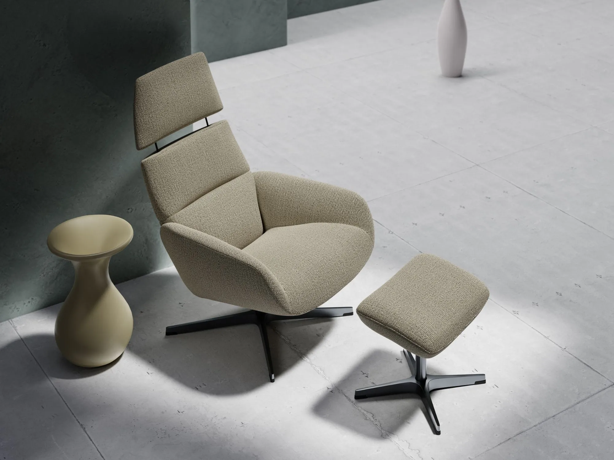 Nu på TILBUD - Kebe Lotus Plus lænestol - bolighuset.dk