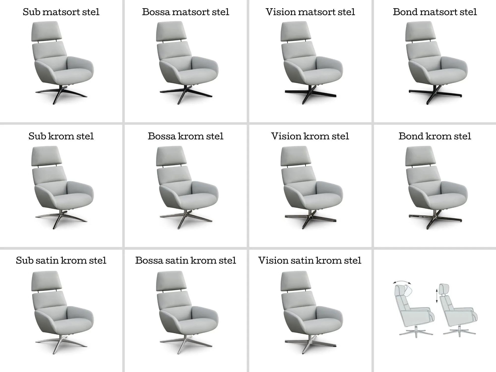 Nu på TILBUD - Kebe Ergo Plus lænestol - bolighuset.dk