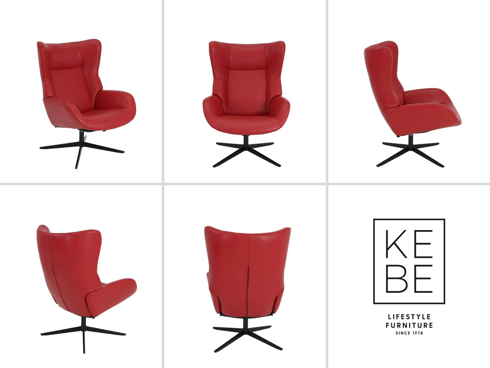 Nu på TILBUD - Kebe Fox lænestol - bolighuset.dk