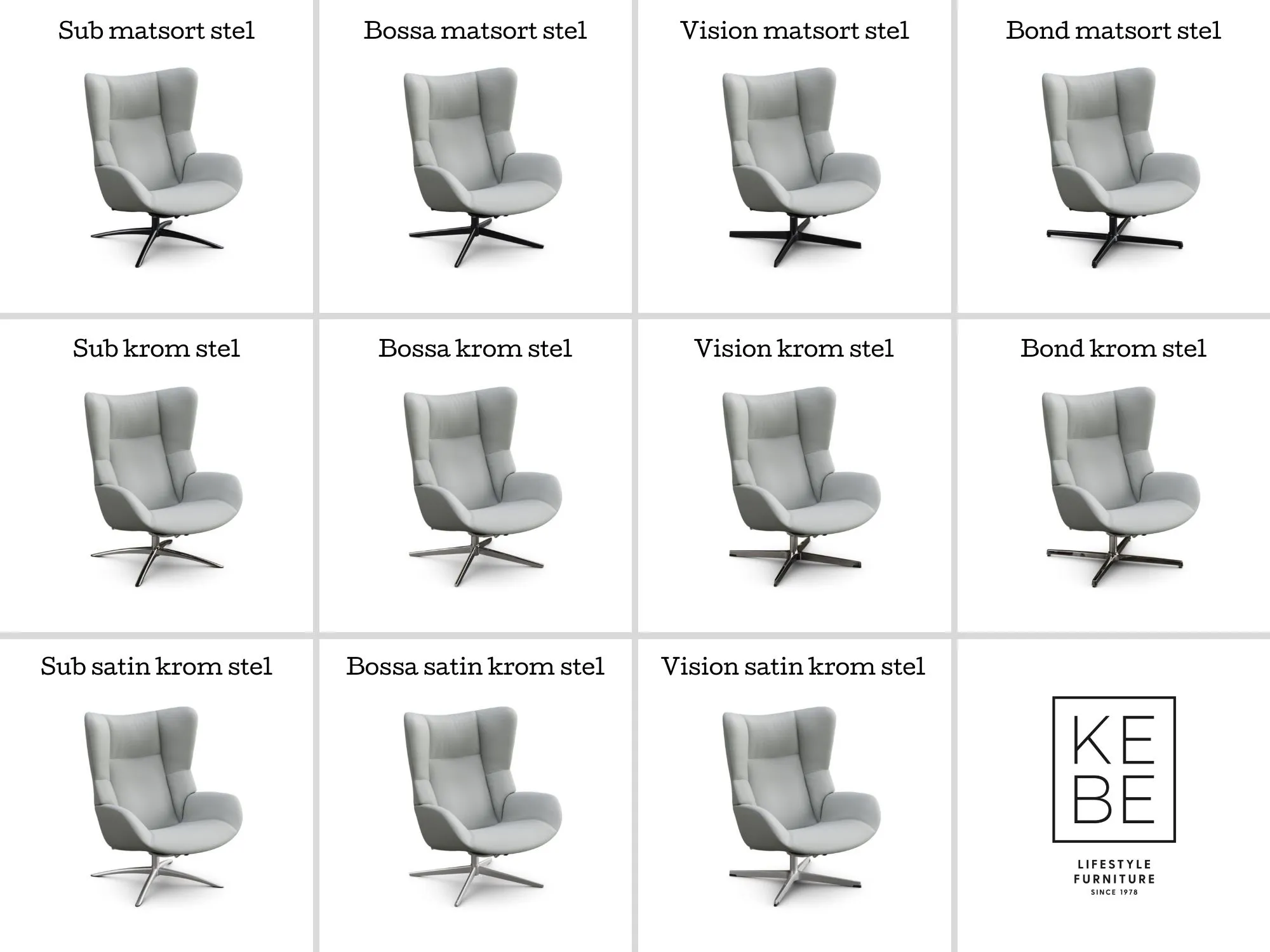 Nu på TILBUD - Kebe Fox lænestol - bolighuset.dk