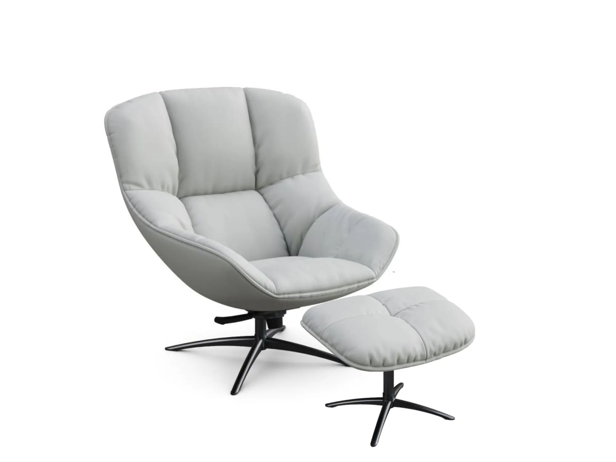 Nu på TILBUD - Kebe Island Tilt Swivel lænestol - bolighuset.dk