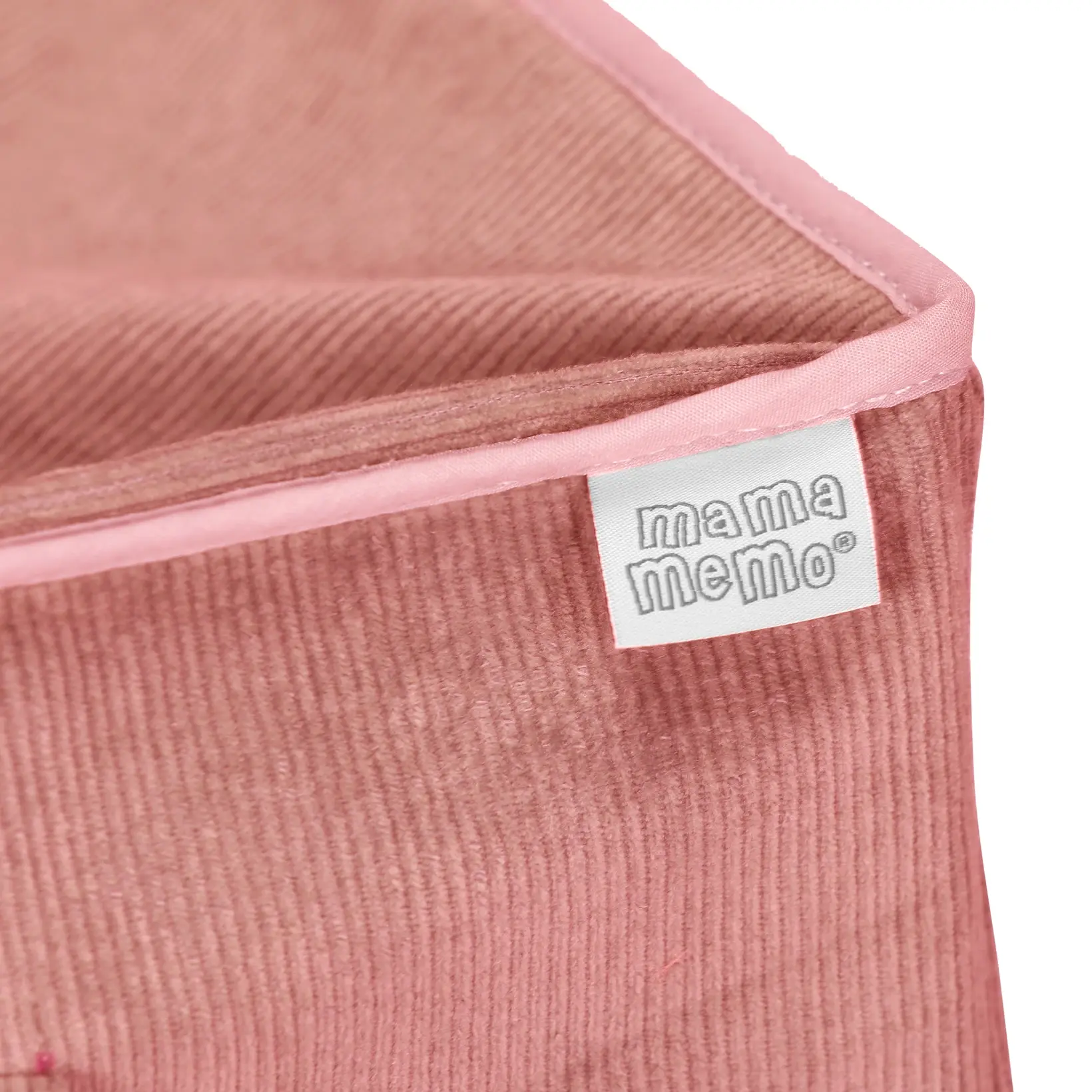 40 cm Rose Carrycot for Dolls – Soft Corduroy Travel Bed with Handles ...